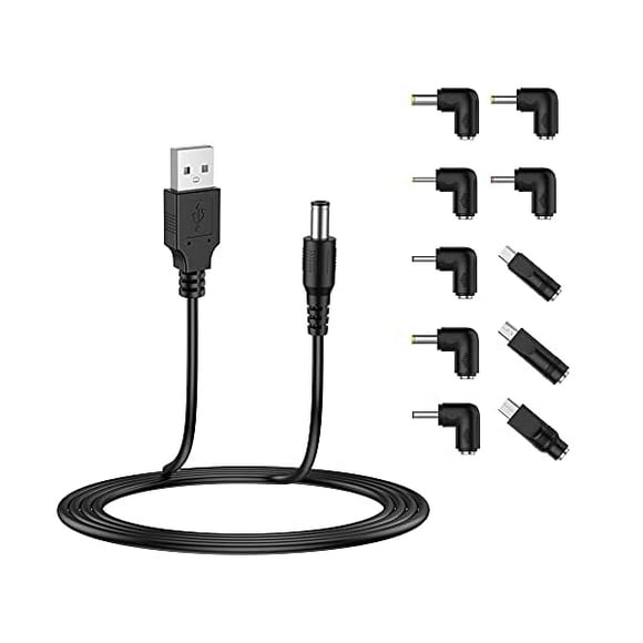 Usb Charge Cable To Dc Plug Jack