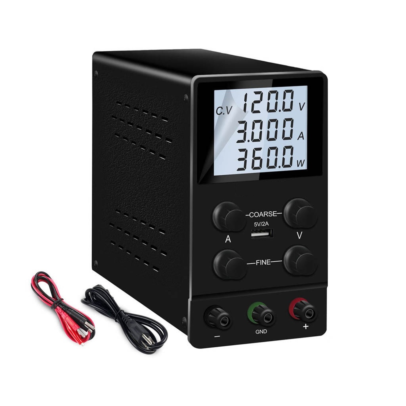 USB DC Laboratory Power Supply Adjustable 60V 10A Voltage Regulator ...