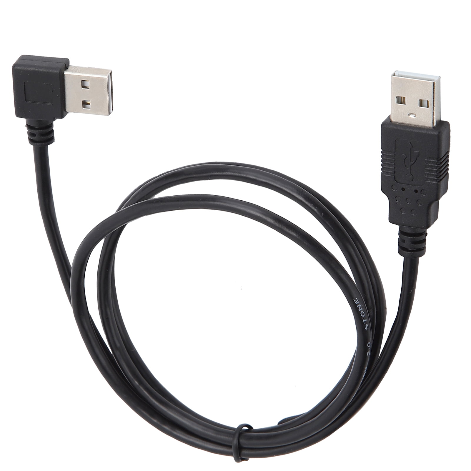 USB Data Cable Elbow to Straight Male Connector Conversion Hard Disk ...