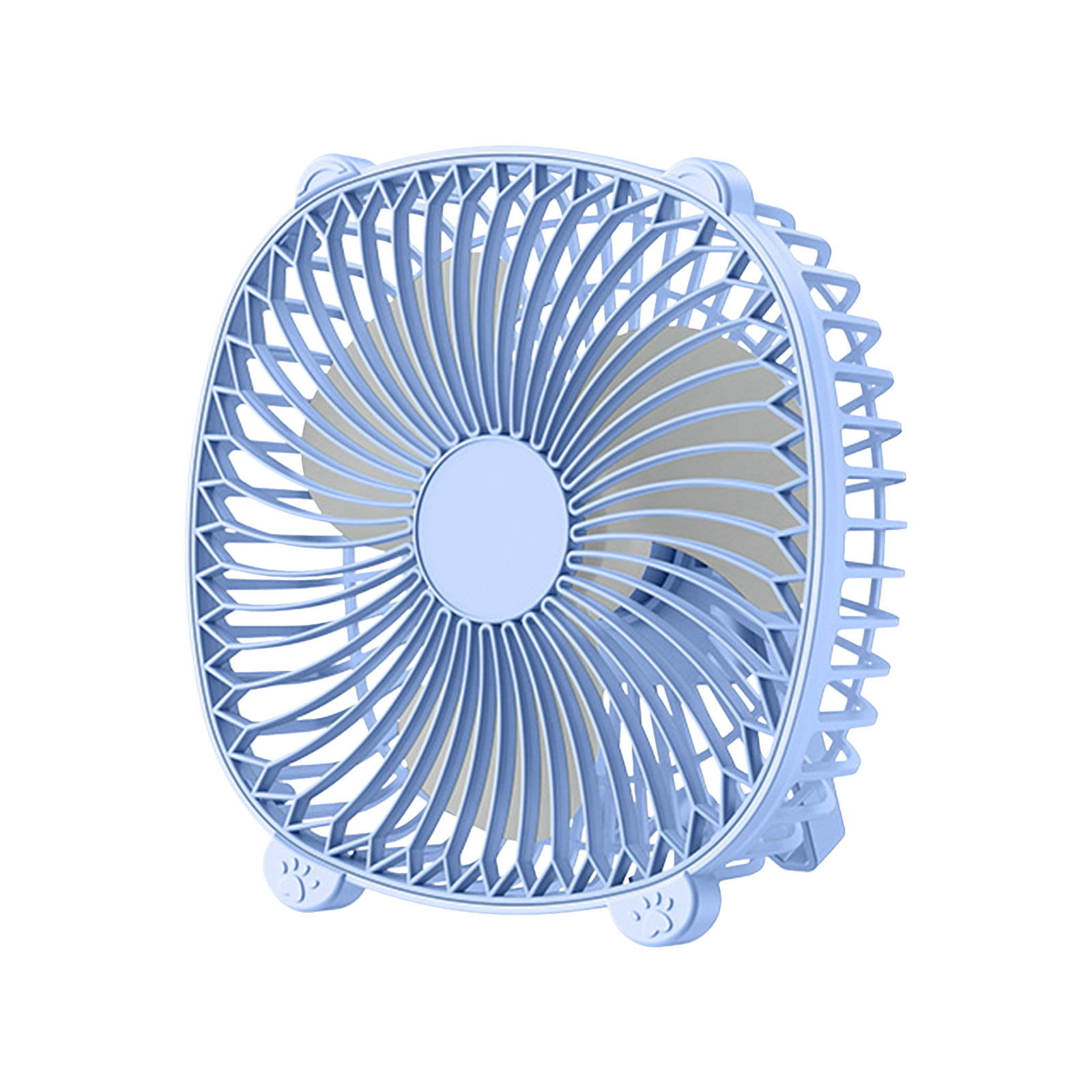 USB Desk Fan, 3 Speeds with Strong Airflow, Quiet Small Portable Table ...