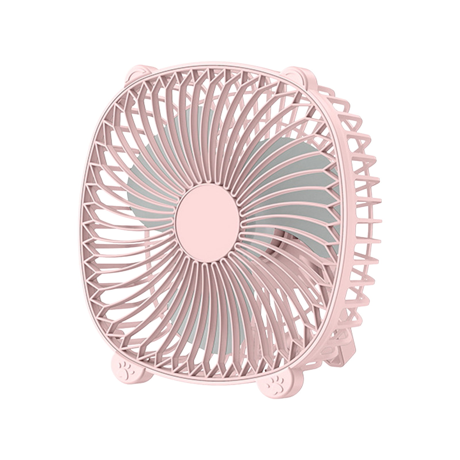 USB Desk Fan, 3 Speeds with Strong Airflow, Quiet Small Portable Table ...