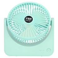 4-inch mini metal fan USB Desk Fan Small Personal Air Circulator Fan ...