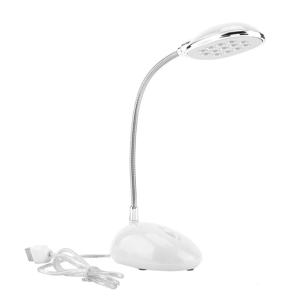 USB Desk Lamp, PS Material Bright 13 LED Desk Light USB LED Lamp, For ...