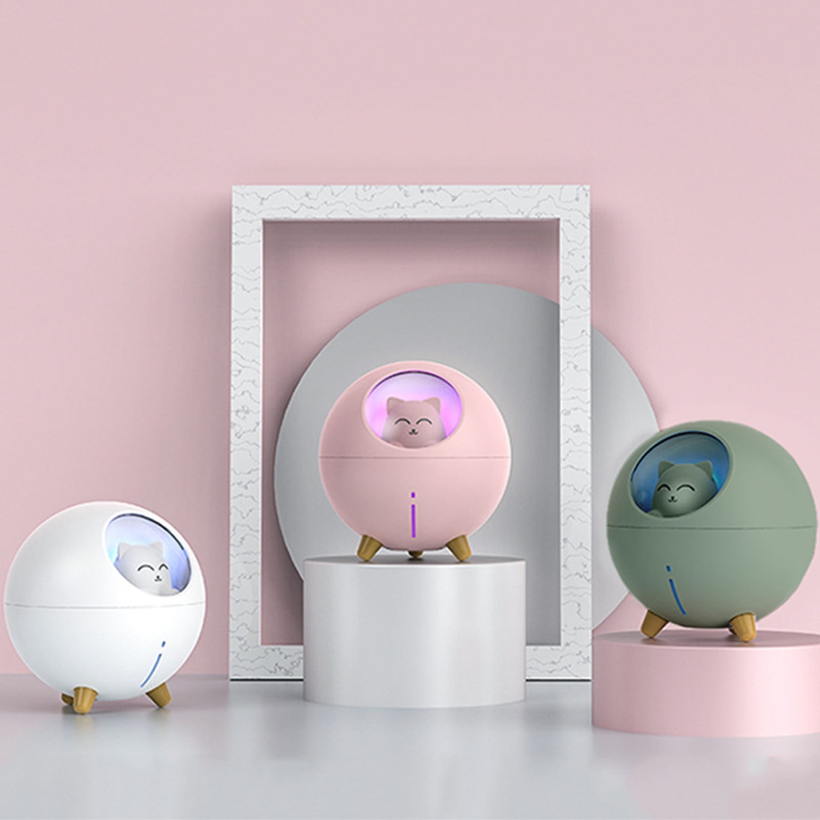 USB Desktop Humidifier, Mini Room Mist Maker, Quiet Operation, Cute ...