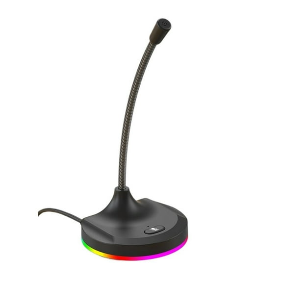USB Desktop Microphone PC Computer Microphone Adjustable Studio with ...