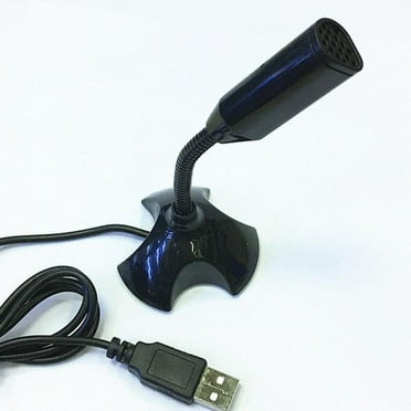 Anself USB Desktop Microphone Plug &Play PC Computer Mic for Computer ...