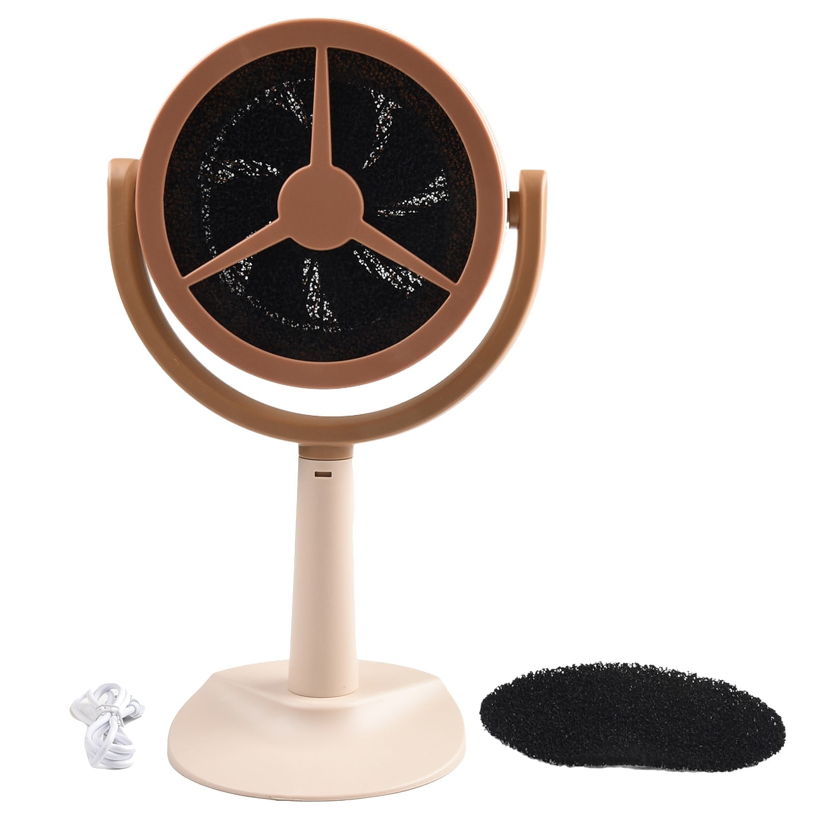 USB Desktop Range Hood Adjustable Angle Exhaust Fan BBQ Cooking ...