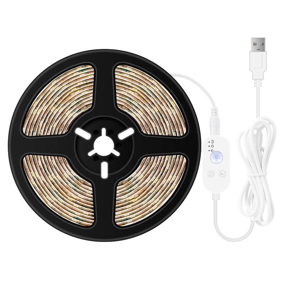USB Dimmable LEDs Strips Light PIR Motion Sensor 3 Meter 180LEDs Rope ...