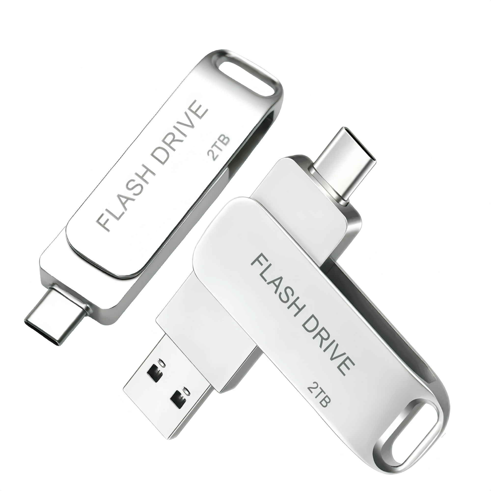 Dual USB Flash Drive 2TB/2000GB 2in1 Thumb Drive for Android/PS5/Tablet ...