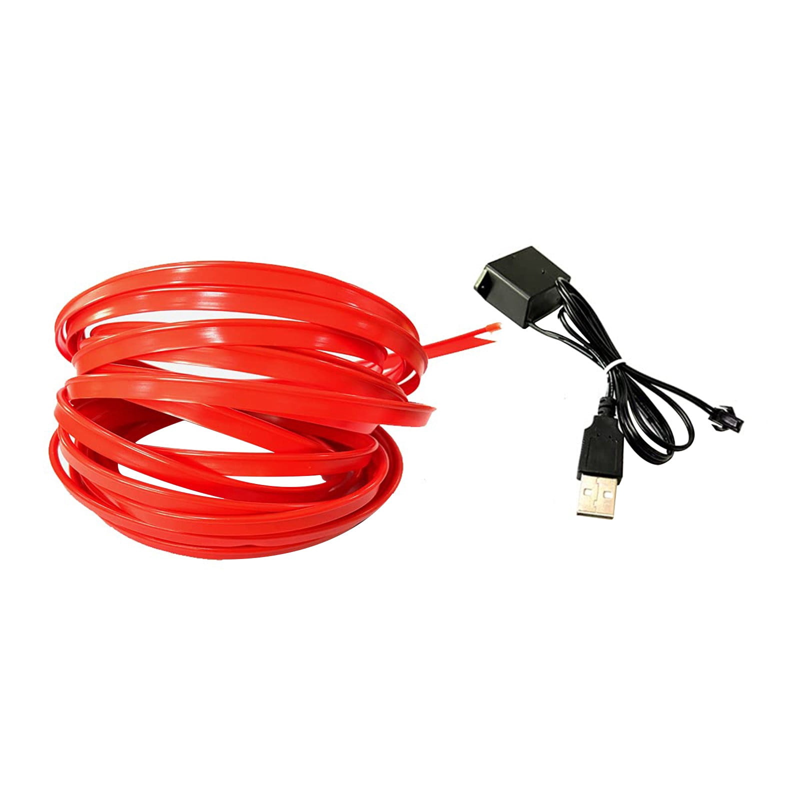 USB EL Wire 10 M/5 M/3 M Flexible Neon Light Tube 5V Neon Tube Lights ...
