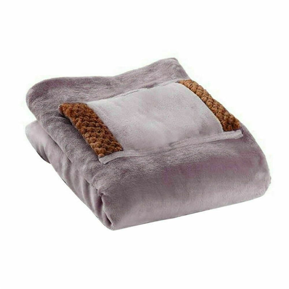 USB Electric Blanket Soft Thicker Heater Bed Warmer Machine Washable ...