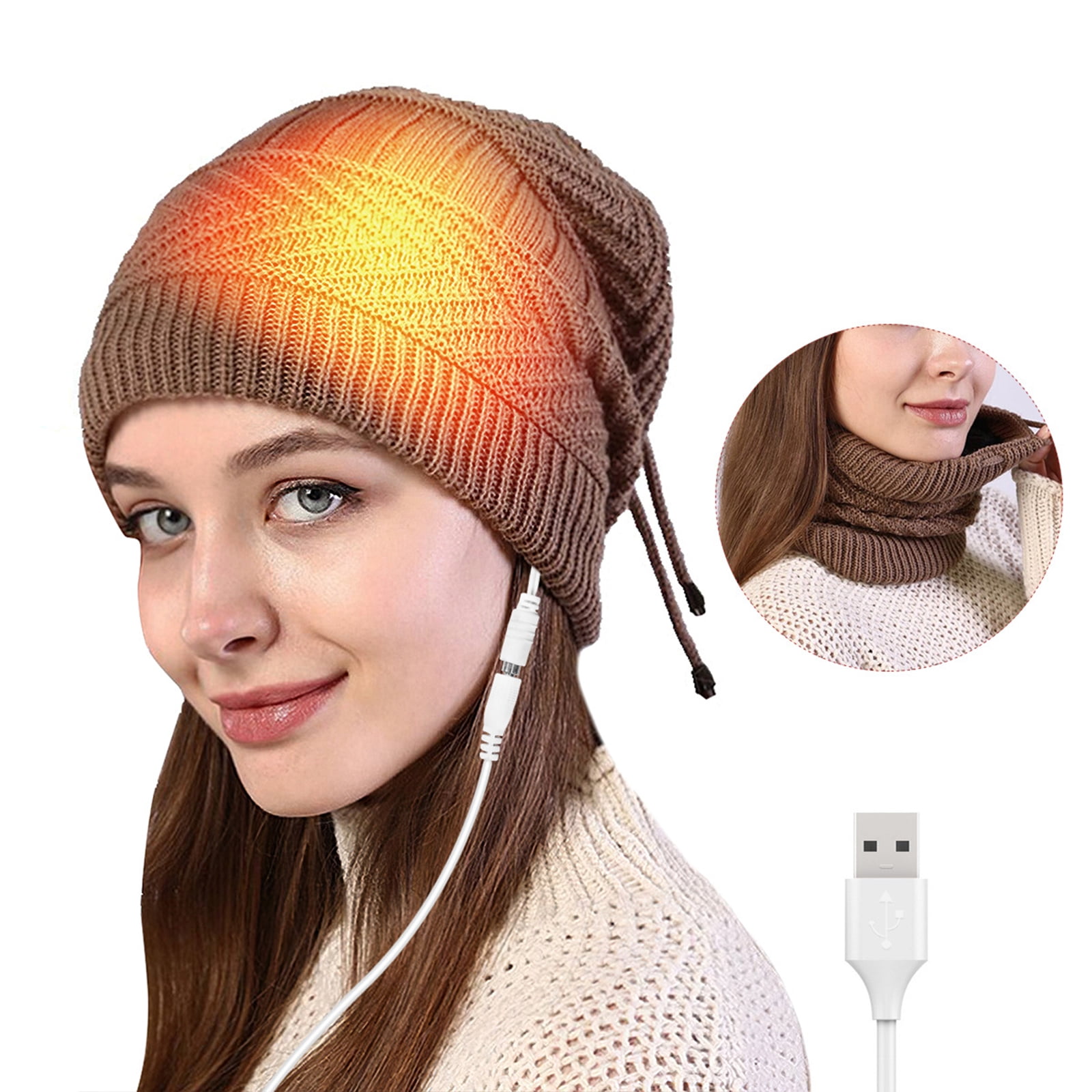 USB Electric Heating To Keep Warm Winter Cold Protection Acrylic Fibres ...