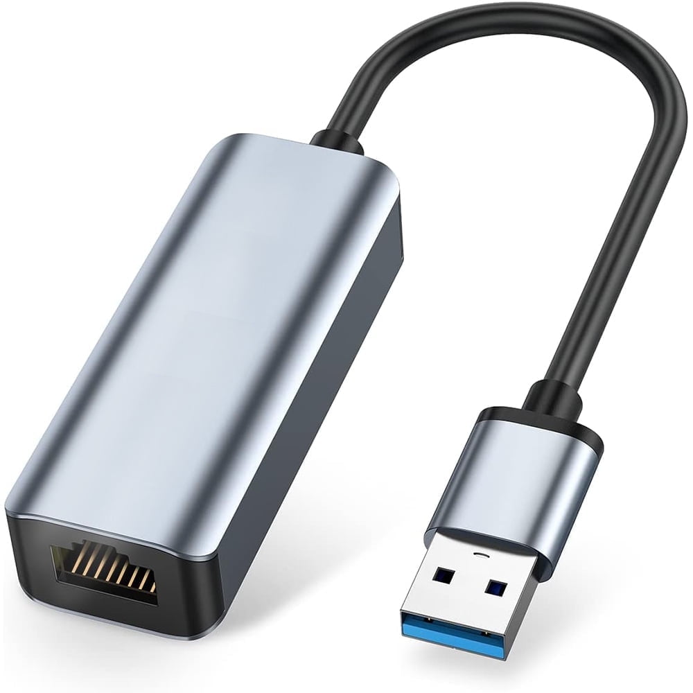 USB to Ethernet Adapter, USB 3.0 to 100/1000 Gigabit Ethernet LAN ...