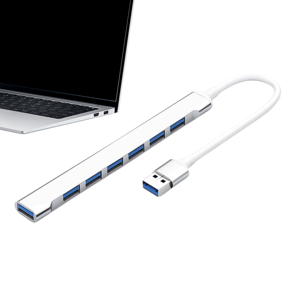 USB Expansion Hub - USB Hub Laptop Docking Station | Ultra - Thin USB ...