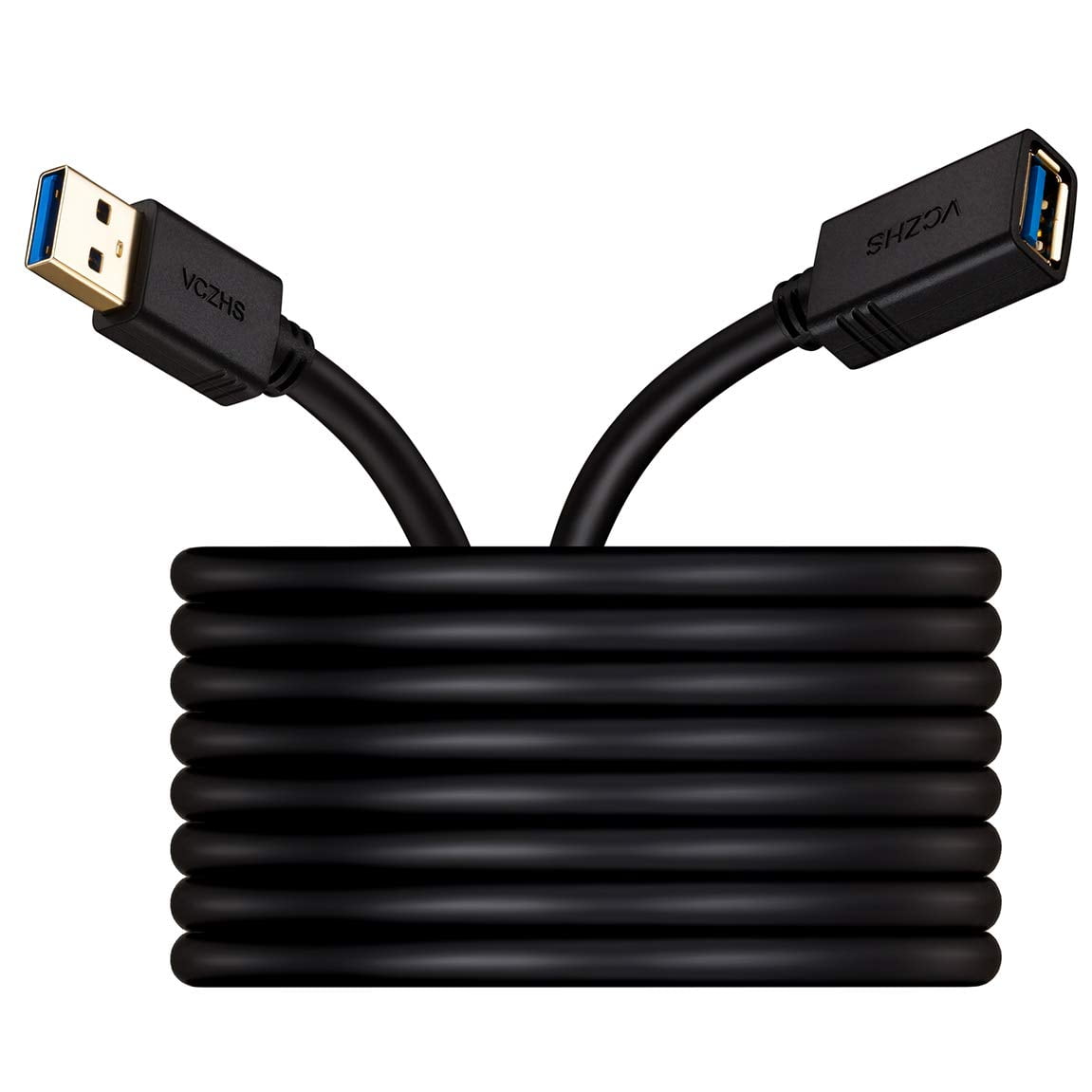 USB Extension Cable 15ft, USB 3.0 Extender for High-Speed Data Transfer ...