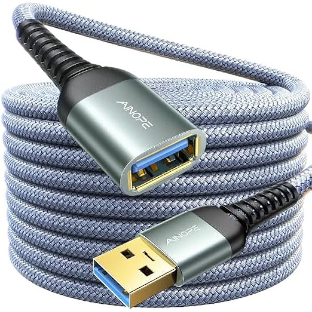 USB Extension Cable,USB Extender,USB 3.0 Extension Cable, Male to ...