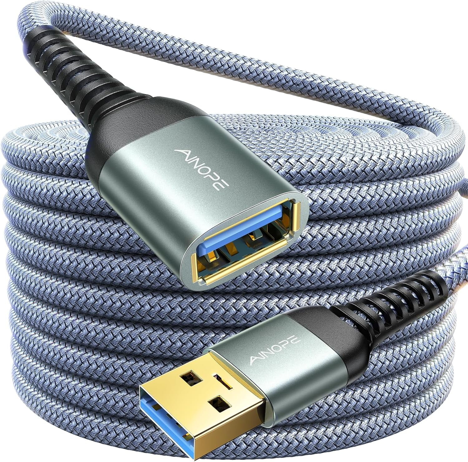 USB Extension Cable,USB Extender,USB 3.0 Extension Cable, Male to ...