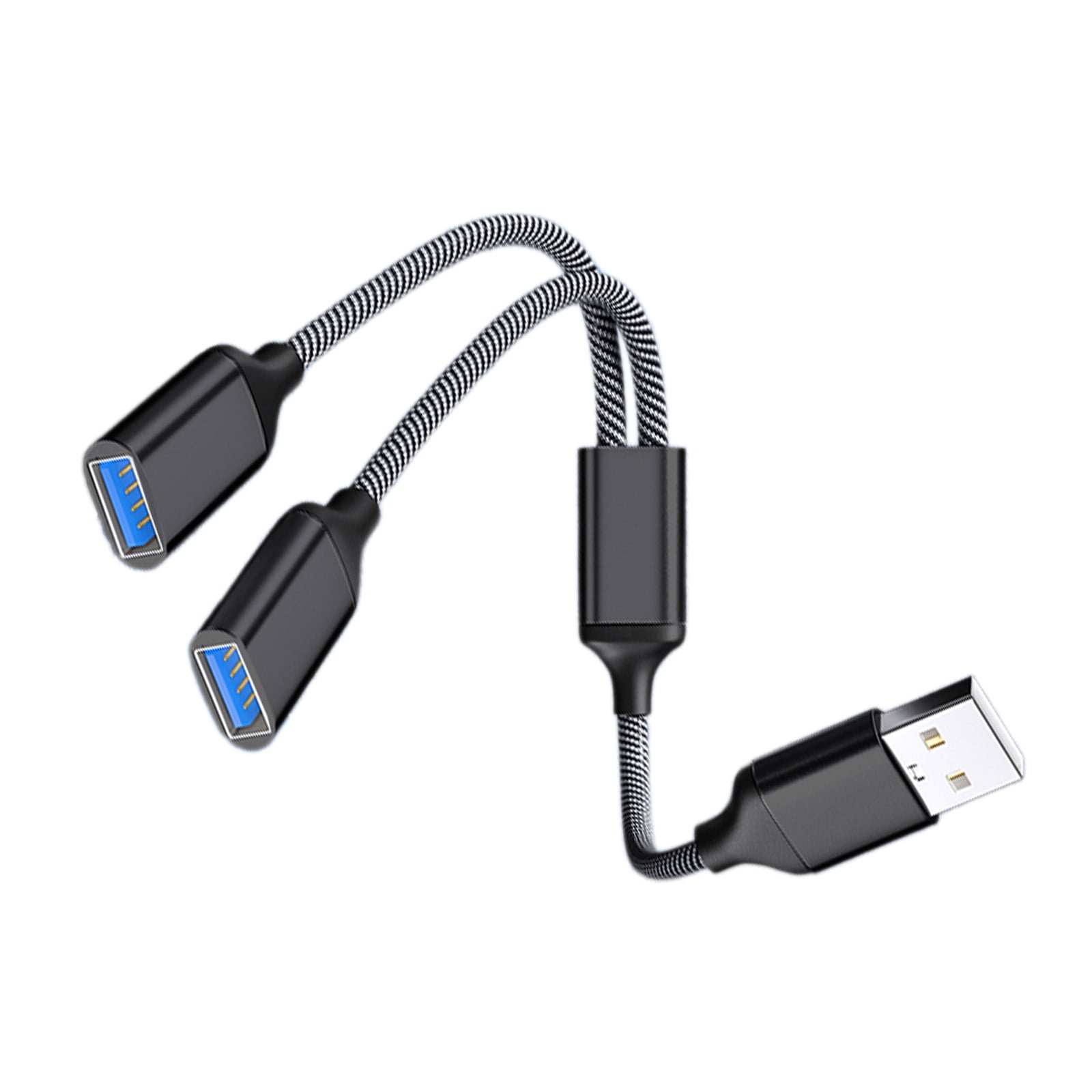 USB Extension Cable, USB Power Splitter Male to Female Adapter USB Port ...