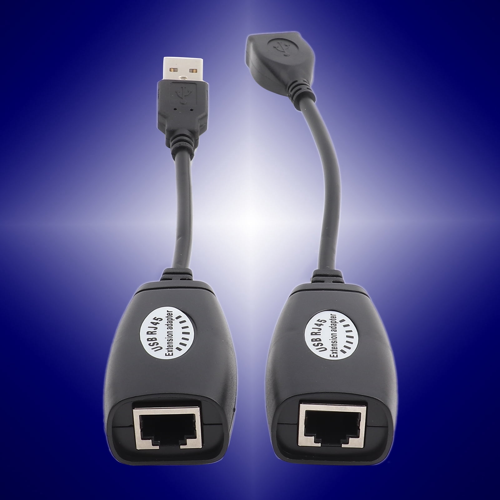 USB Extension Extender Adapter, USB 2.0 To RJ45 Ethernet Extension ...