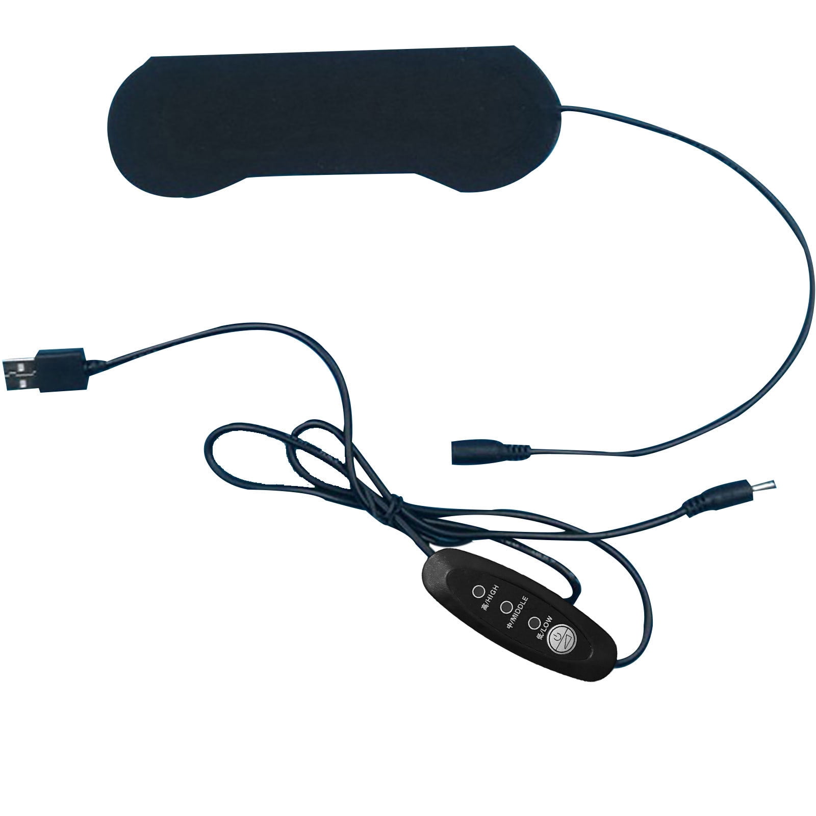 USB Eye Mask Heating Cloth - Three - level Temperature Hot Compress for ...