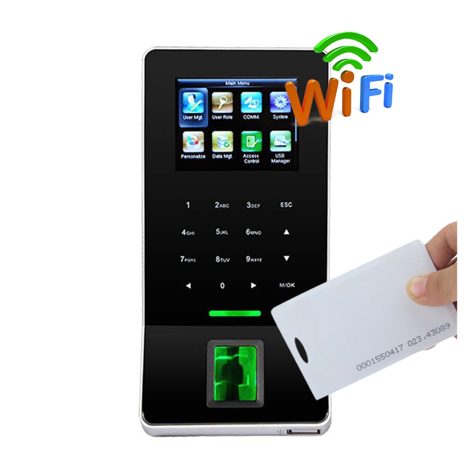 USB F22 Biometric Fingerprint Login Recognition Access Control Machine ...