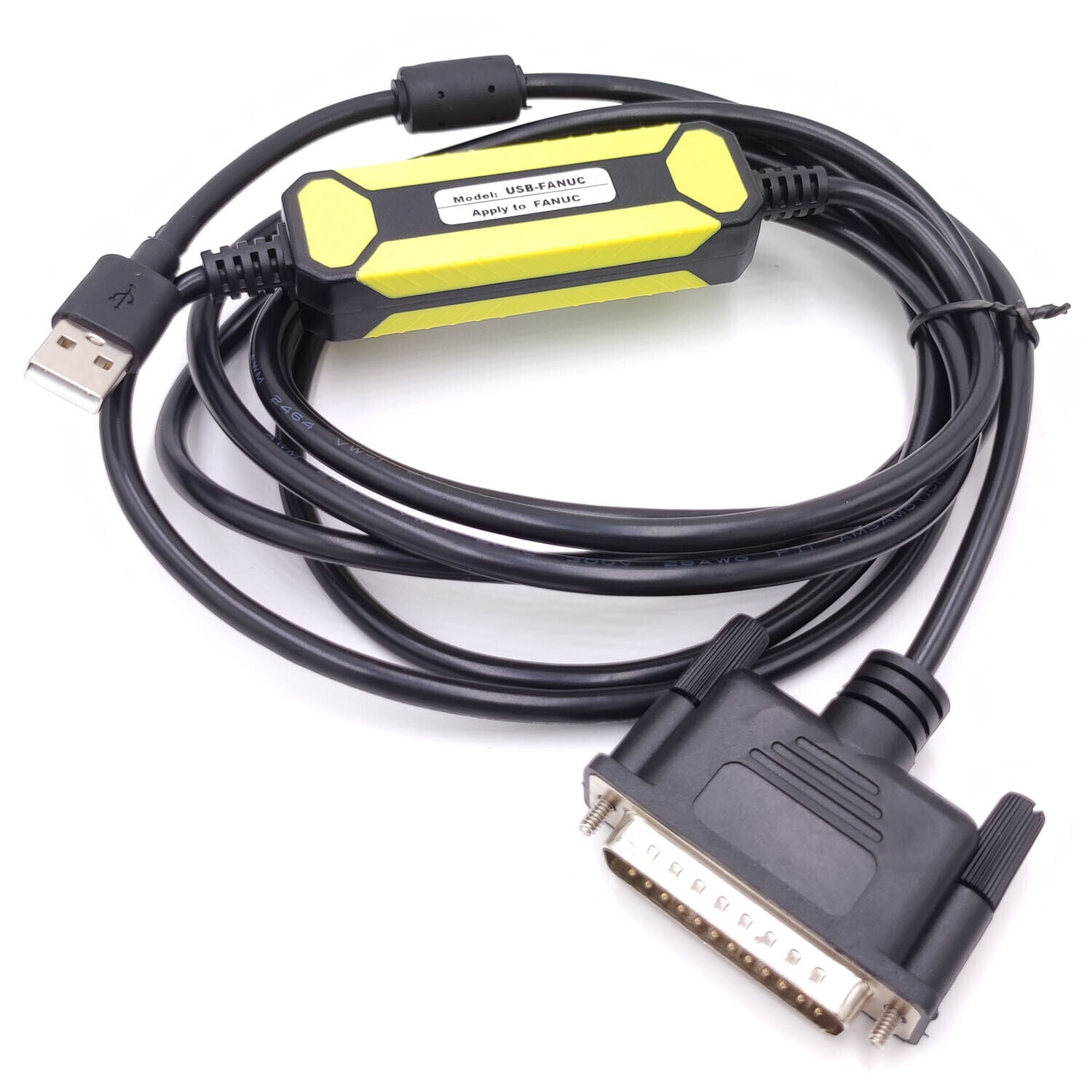 USB-FANUC For Fanuc USB To DB25 Pin CNC Fanuc RS232 Serial Data ...