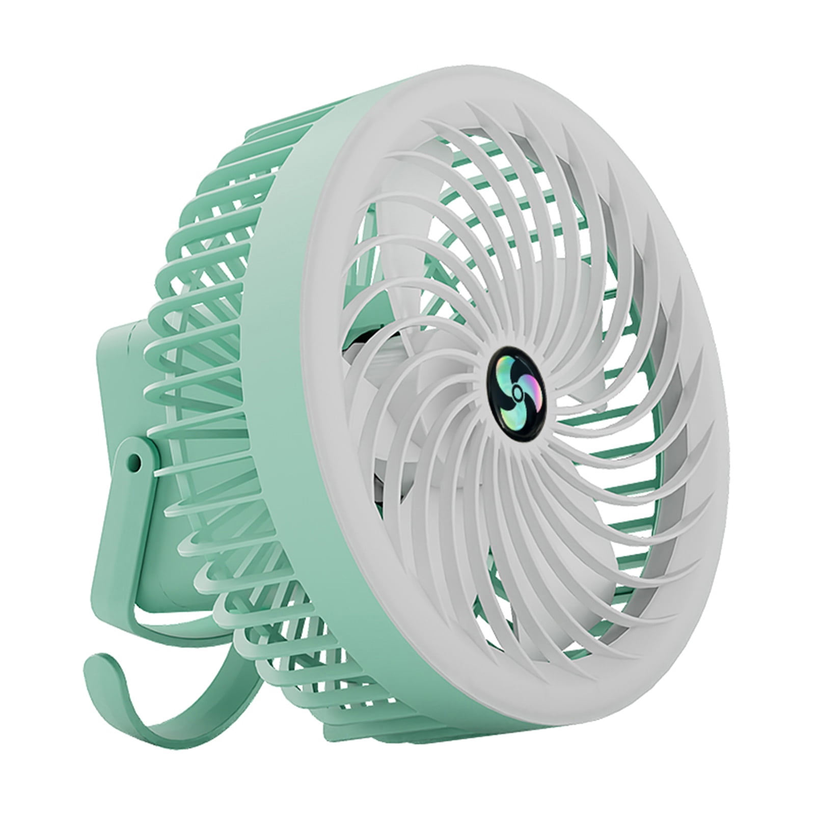 USB Fan Desk Fan 3 Speed Adjustable Strong Wind Ultra-quiet Desktop ...
