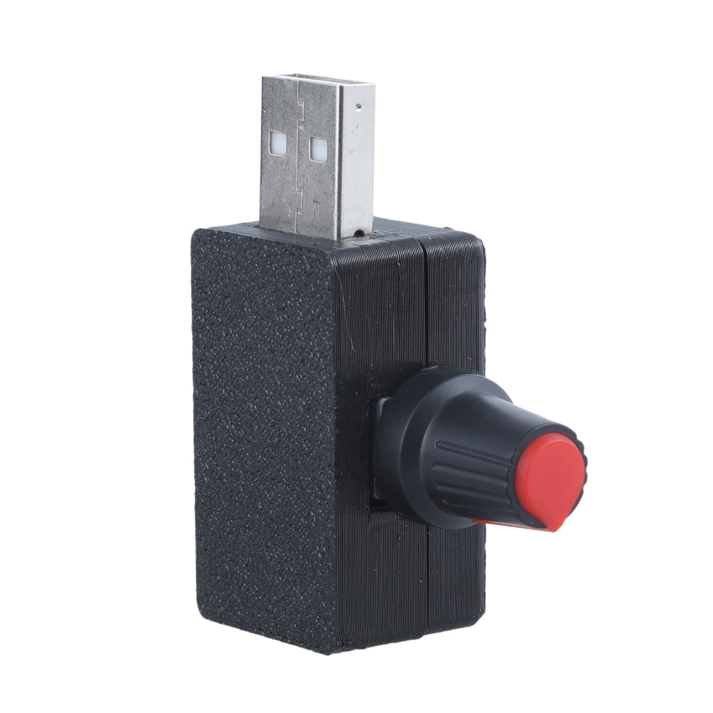 USB Fan Speed Adjuster Stepless Speed Control 5V Continuous Controller ...