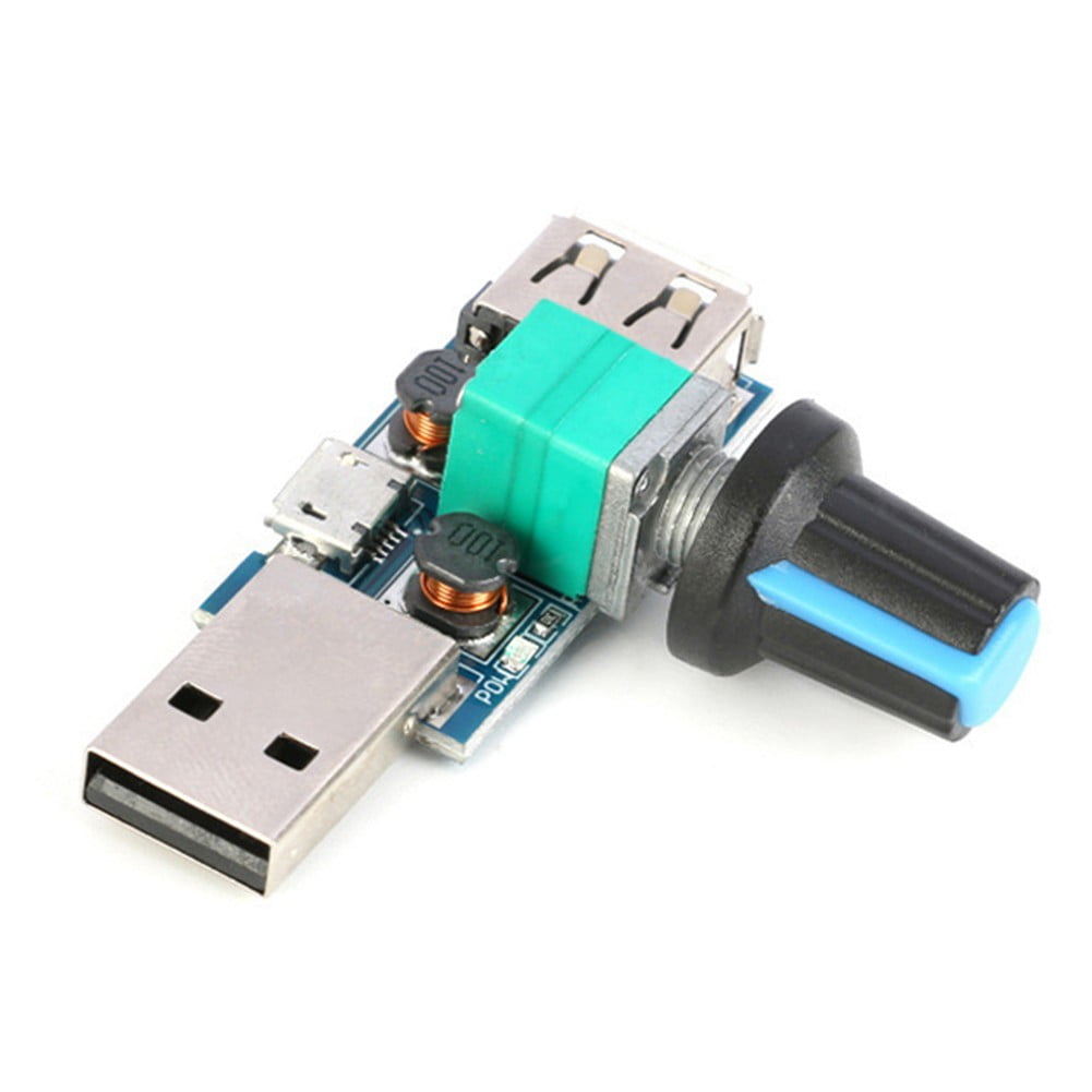 USB Fan Speed Regulator Wind Speed Regulator With Switch Speed Control Module - Walmart.com