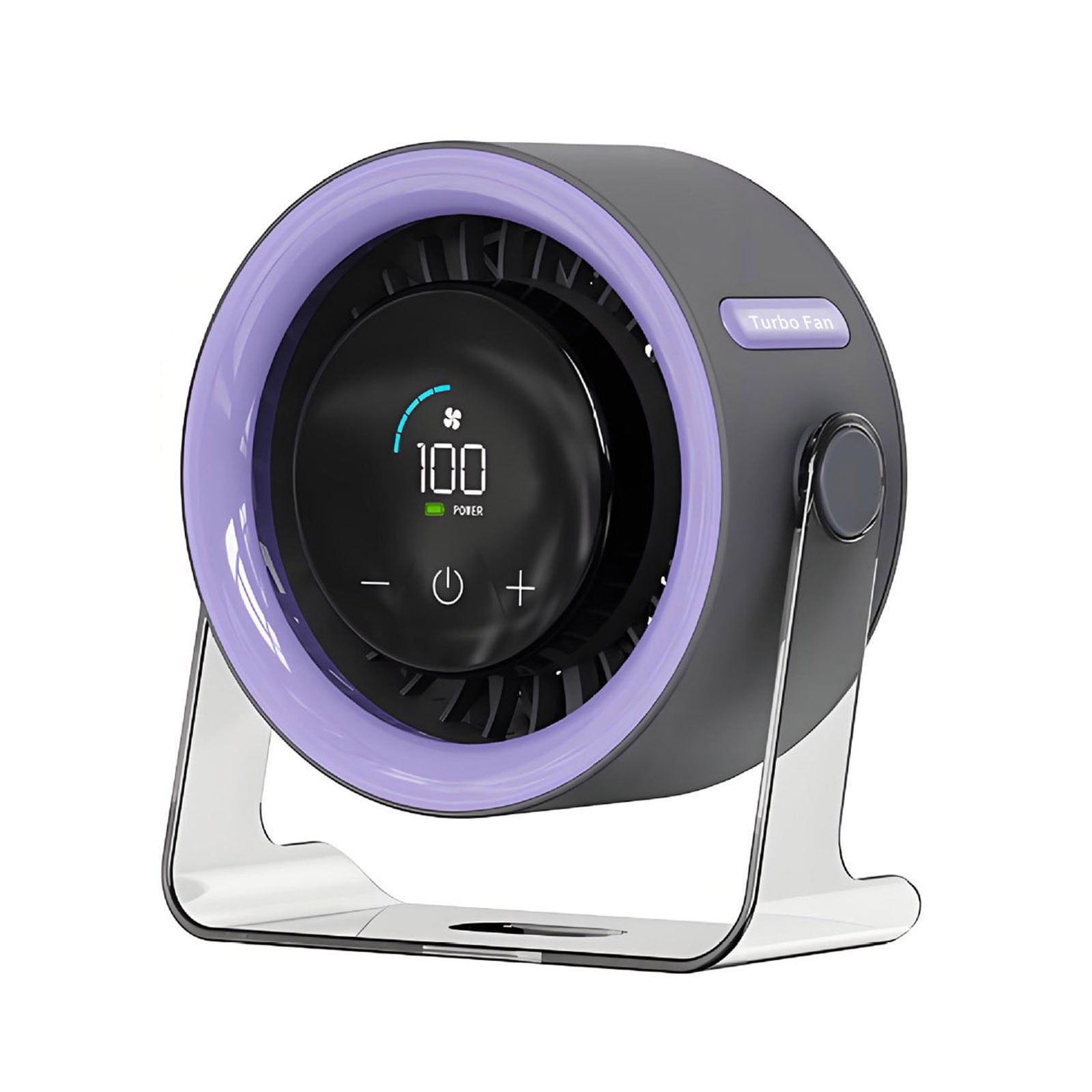 USB Fans 100 Speed Mini Desk Fan With Digital Display for Powerful ...