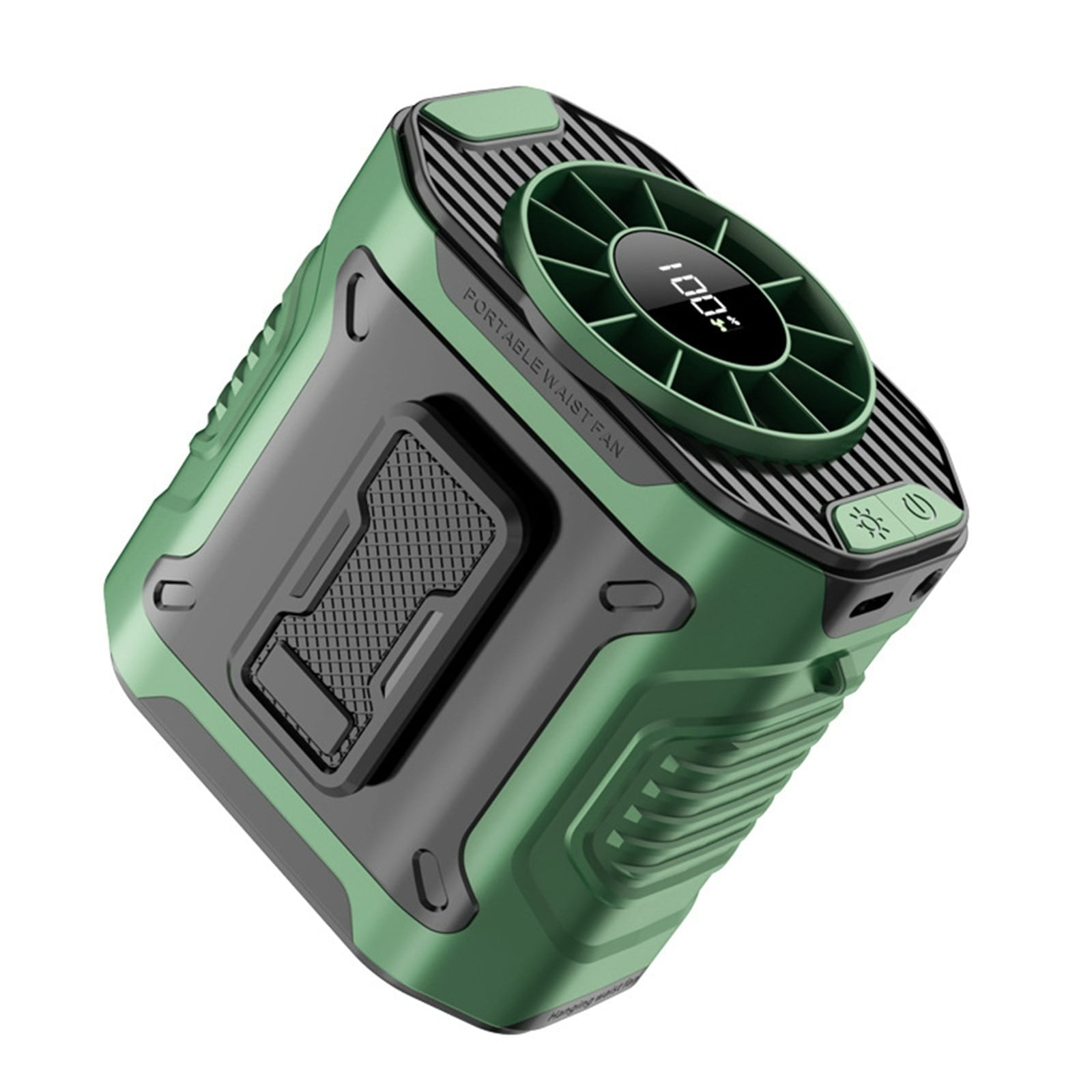 USB Fans Clip On Waist Fan for Outdoor Construction - Rechargeable ...