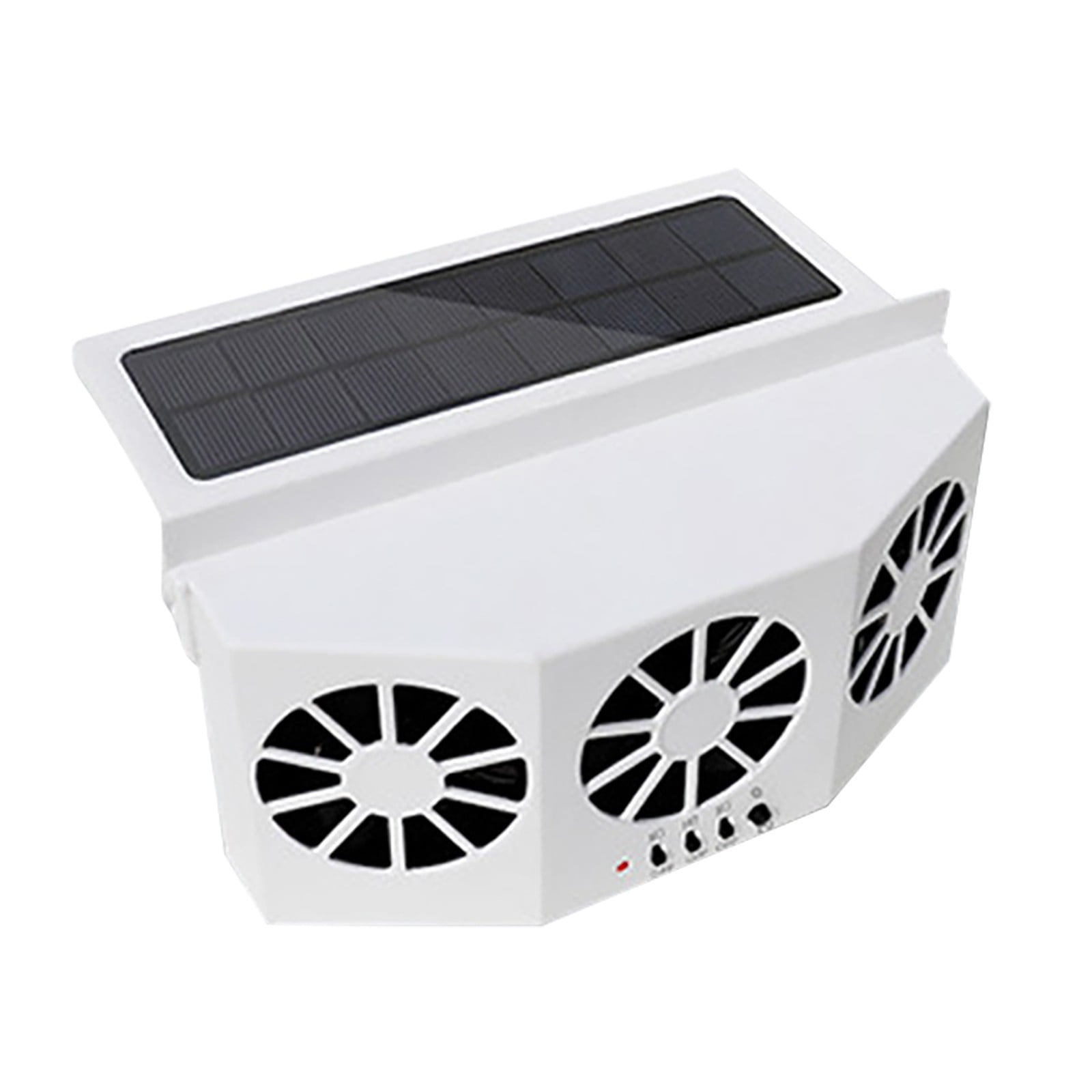 USB Fans Solar Powered Car Window Windshield Auto Fan Ventilator System ...