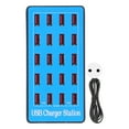 USB Fast Charging Station 20 Ports High Power Fast Charging Power Stock ...