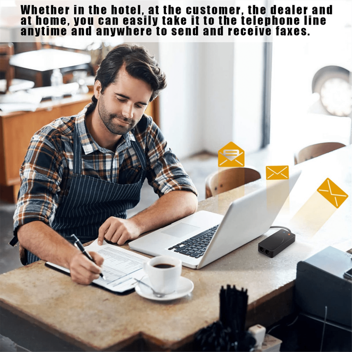 USB Fax Modem Dual Port USB2.0 56K V.92 V.90 External Driver for Win 7 ...