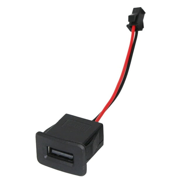 USB Female Power USB Charging Port Connector with Cable Terminals ...