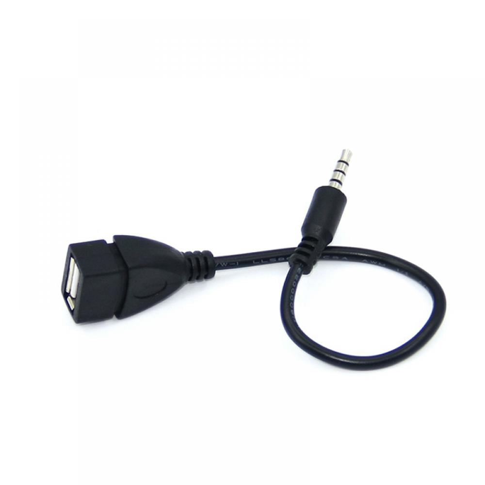 Yinmeet Adapter Cable with USB Female to 3.5mm Jack - Walmart.com