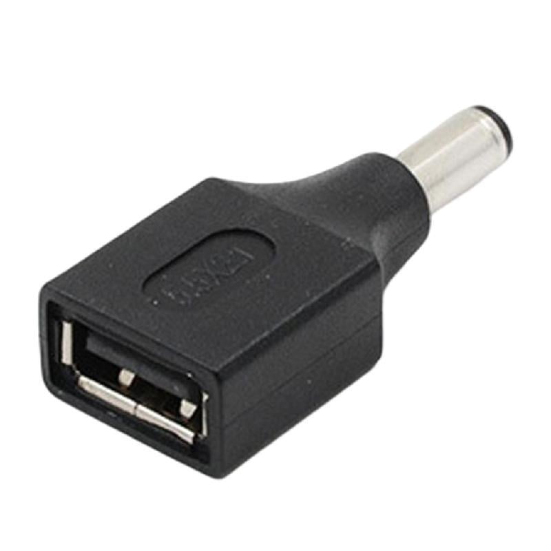 USB Female to Male Connector USB A to DC Power Plug Charging Conversion ...