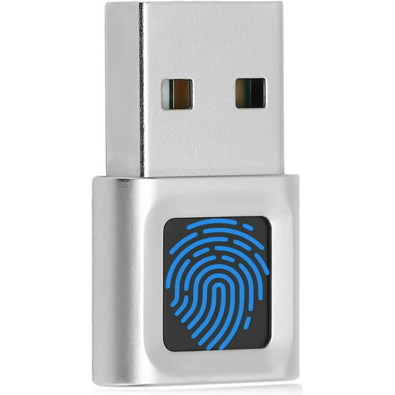 USB Fingerprint Reader Mini Fingerprint Scanner PC Dongle Windows Hello ...