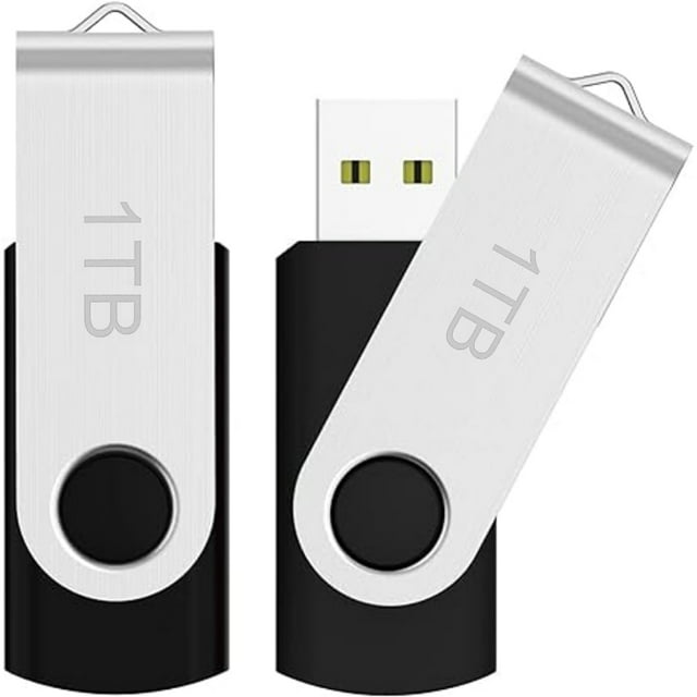 USB Flash Drive 1TB/1000GB,Rotatable Design,Ideal for Storing Photos ...