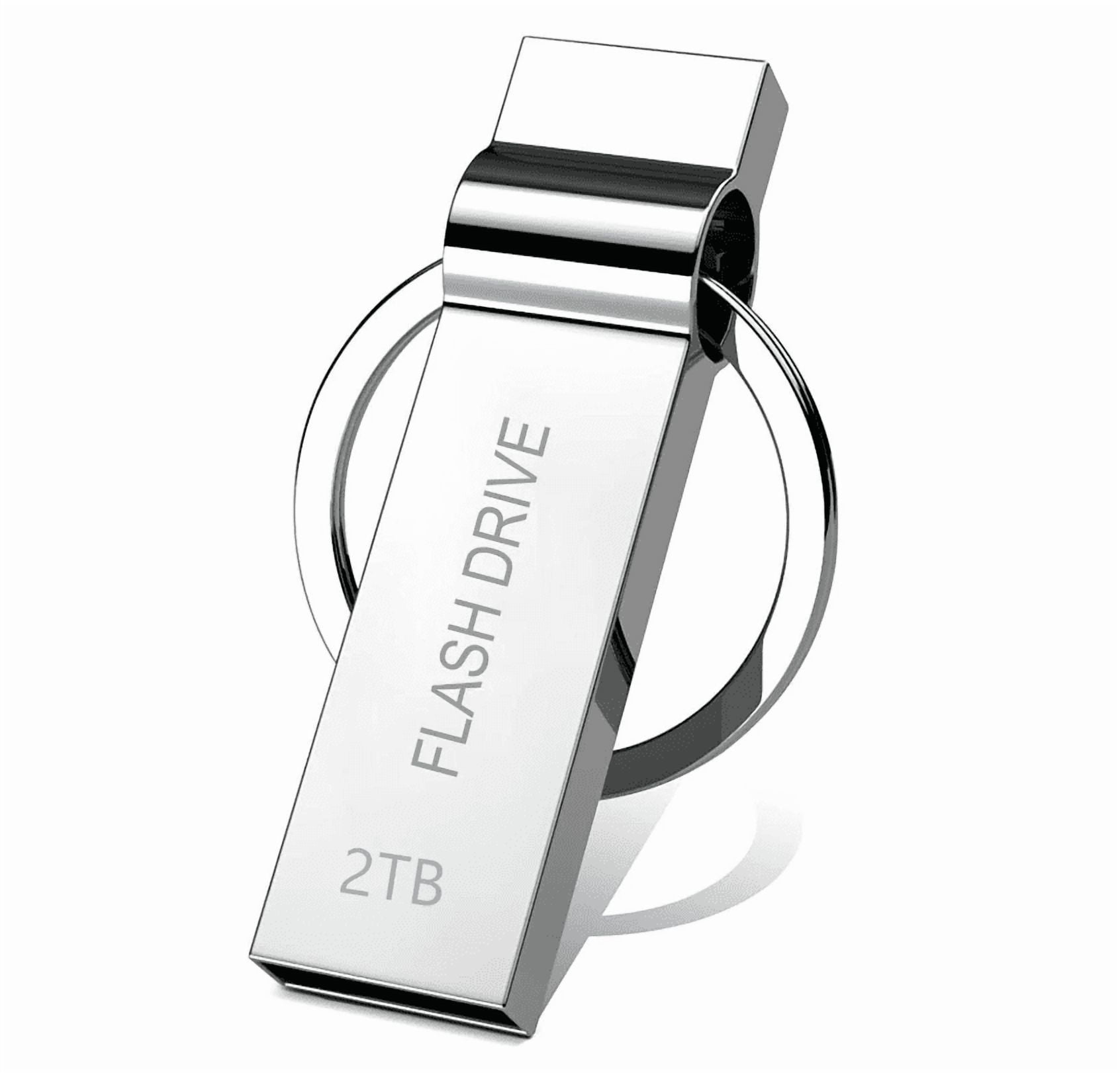 MAOLAI USB Flash Drive 2TB, Portable Waterproof Mini USB Drive Keychain ...