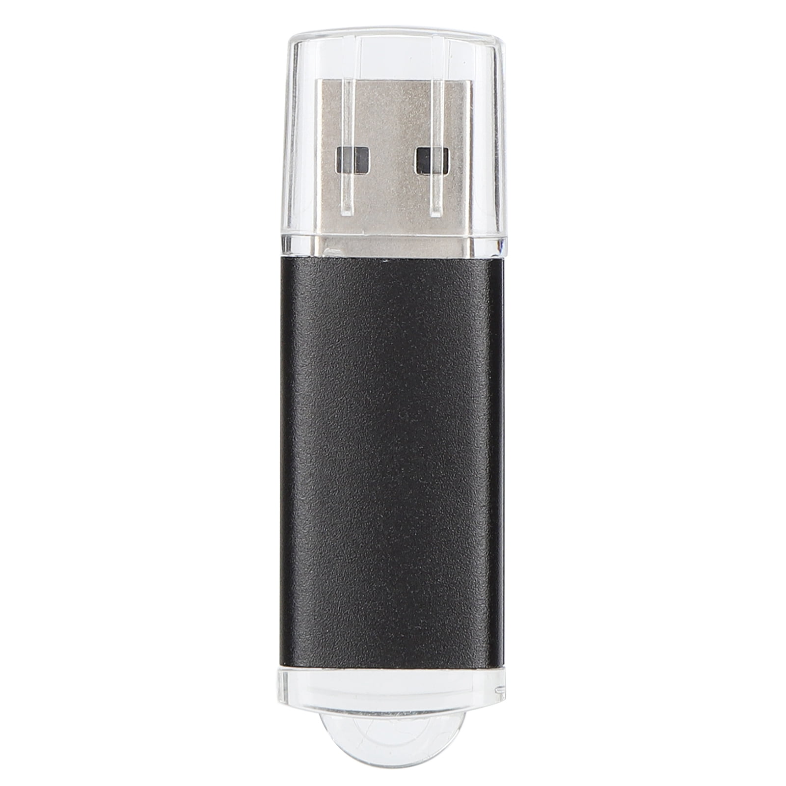 USB Flash Drive Transparent Cover Black Portable Storage Memory Stick ...
