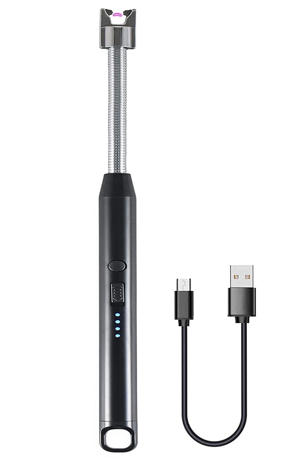 USB Flexible Rechargeable Electric Lighter for Kitchen Candle Lighter ...