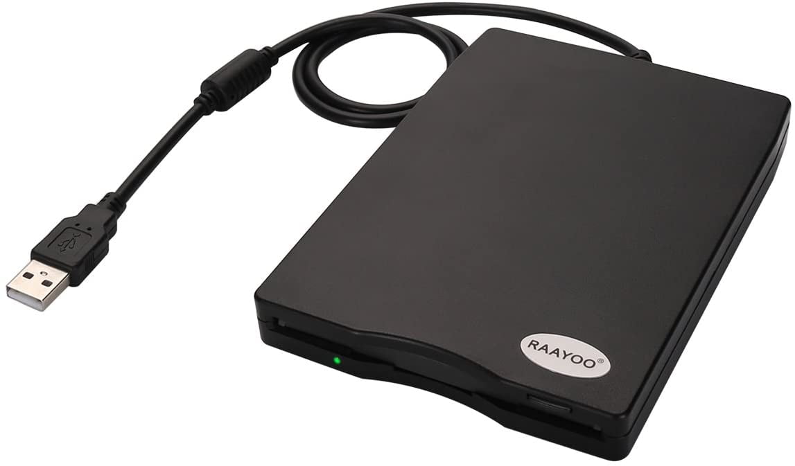 USB Floppy Disk Reader Drive, 3.5 External Portable 1.44 MB FDD ...