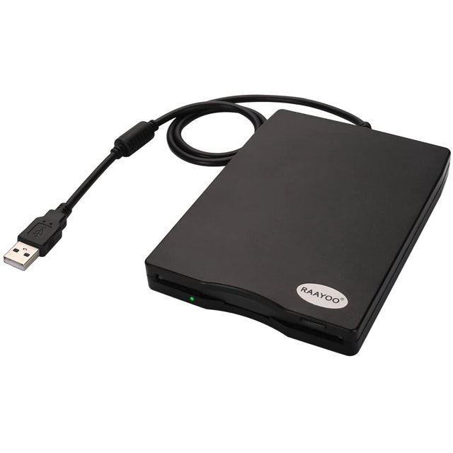 USB Floppy Disk Reader Drive, 3.5 External Portable 1.44 MB FDD ...