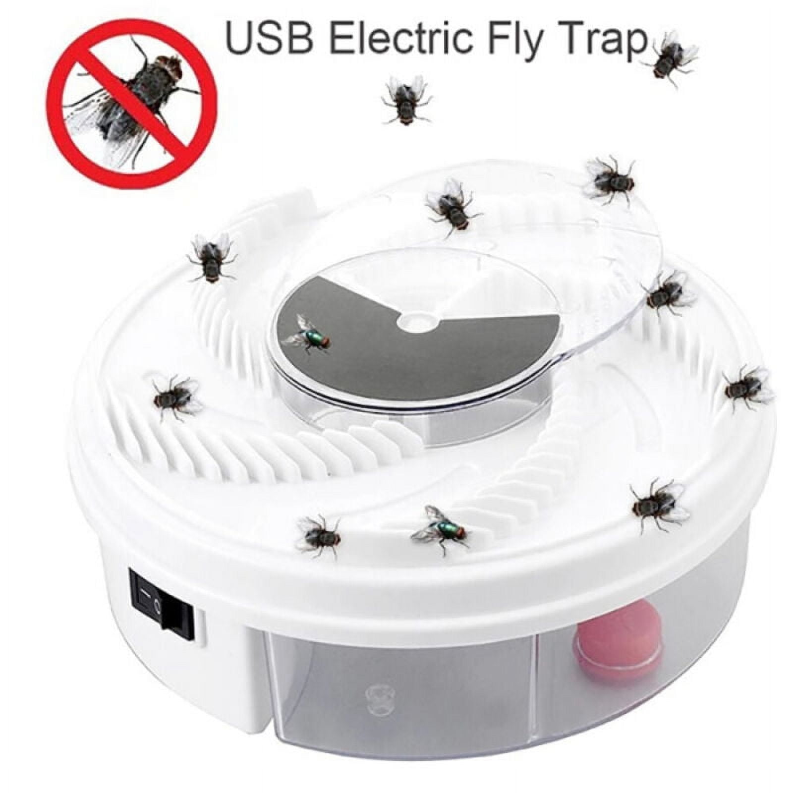 USB Fly Trap Automatic Pest Catcher Killer Electric Fly Trap Device ...