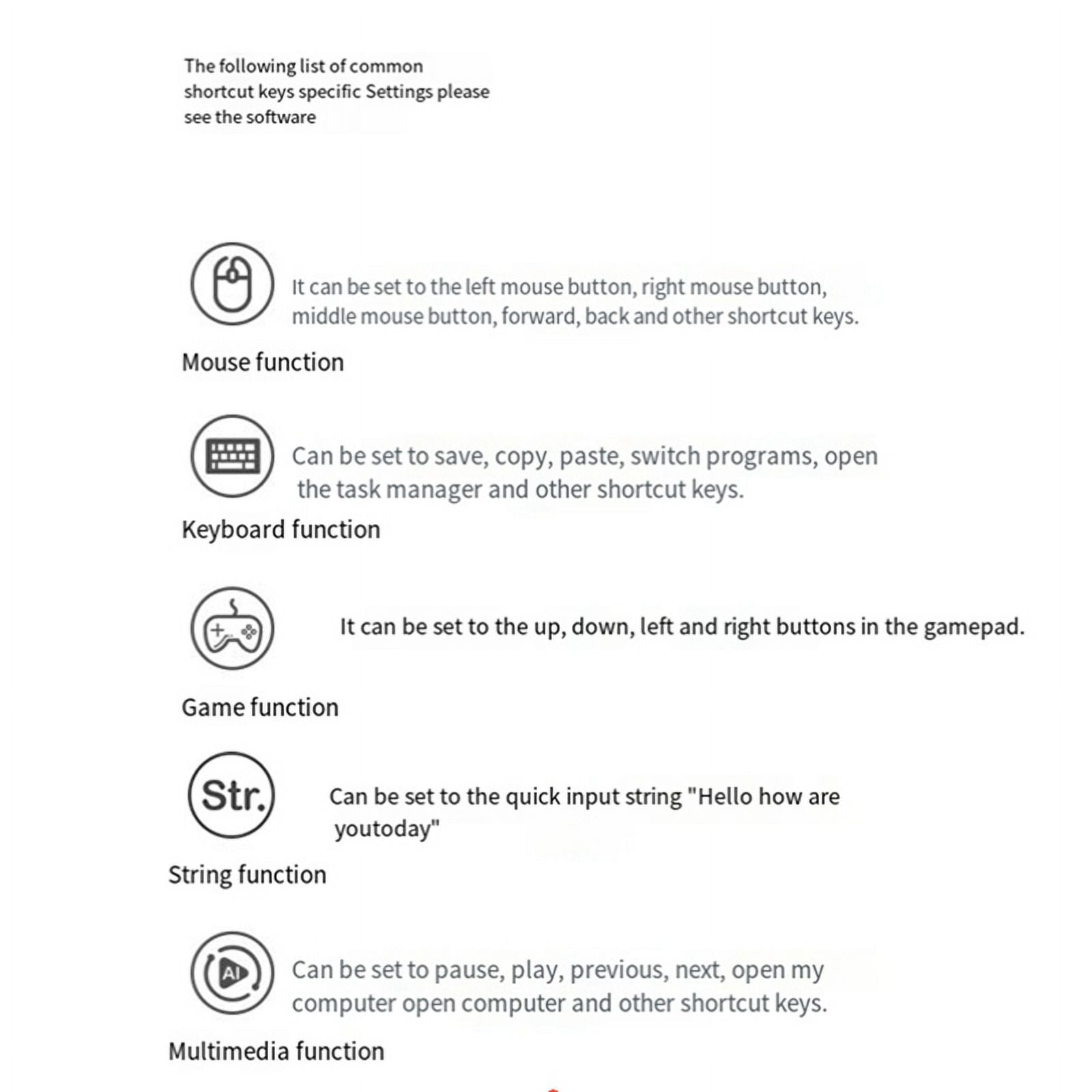 USB Foot Pedal PC Triple Foot Switch Keyboard Pedal Customized ...