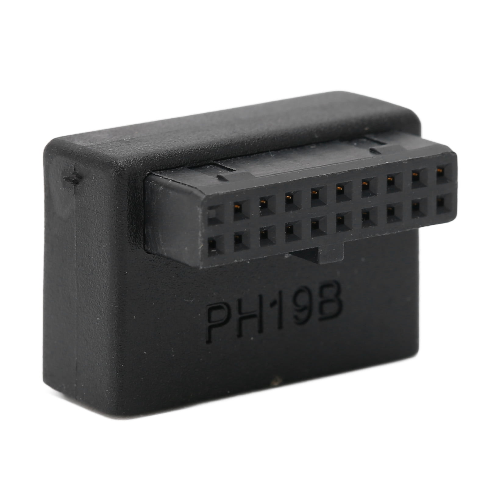 USB Front Panel Adapter Front Panel Socket 90° Elbow USB3.0 19Pin to ...