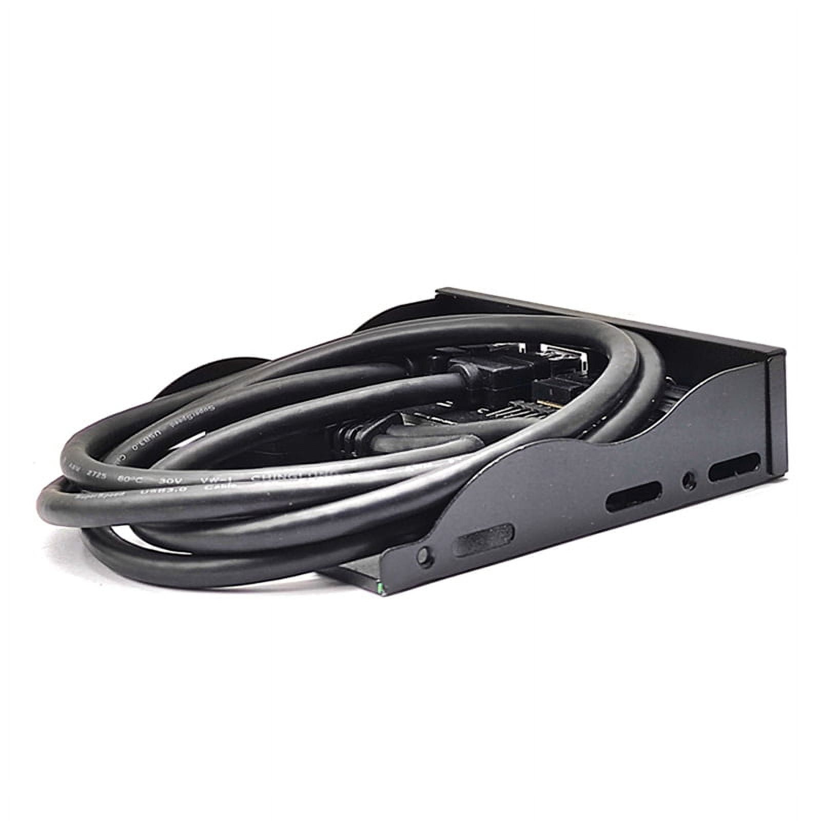 USB Front Panel for PC USB3.2 Gen2 10Gbps Type C + 19Pin 2Port USB3.0 ...