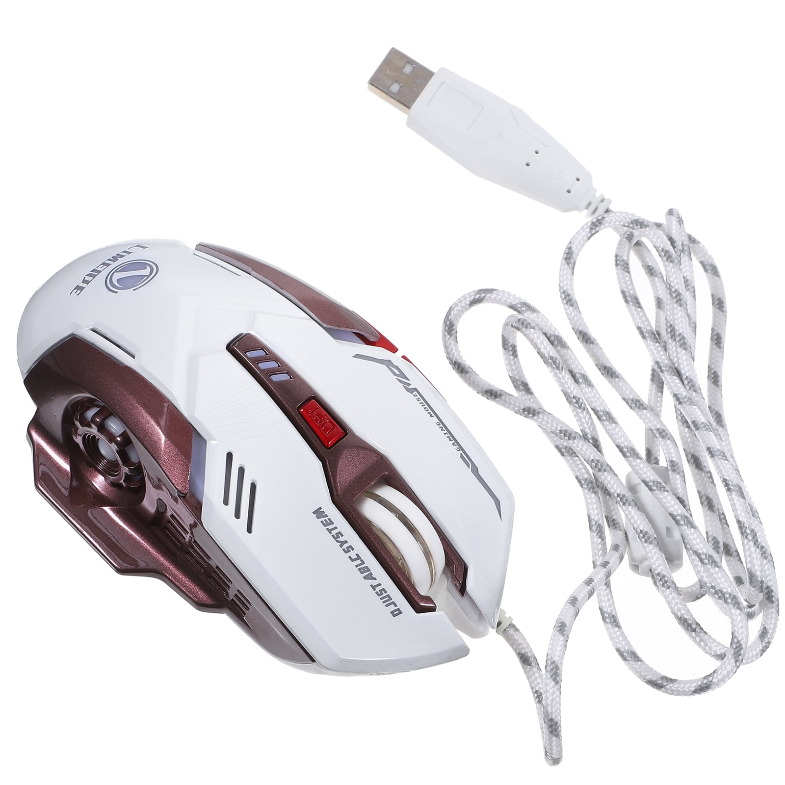 USB Gamer Rechargable Mouse Gaming Mouse Multi-purpose Mouse Forward ...