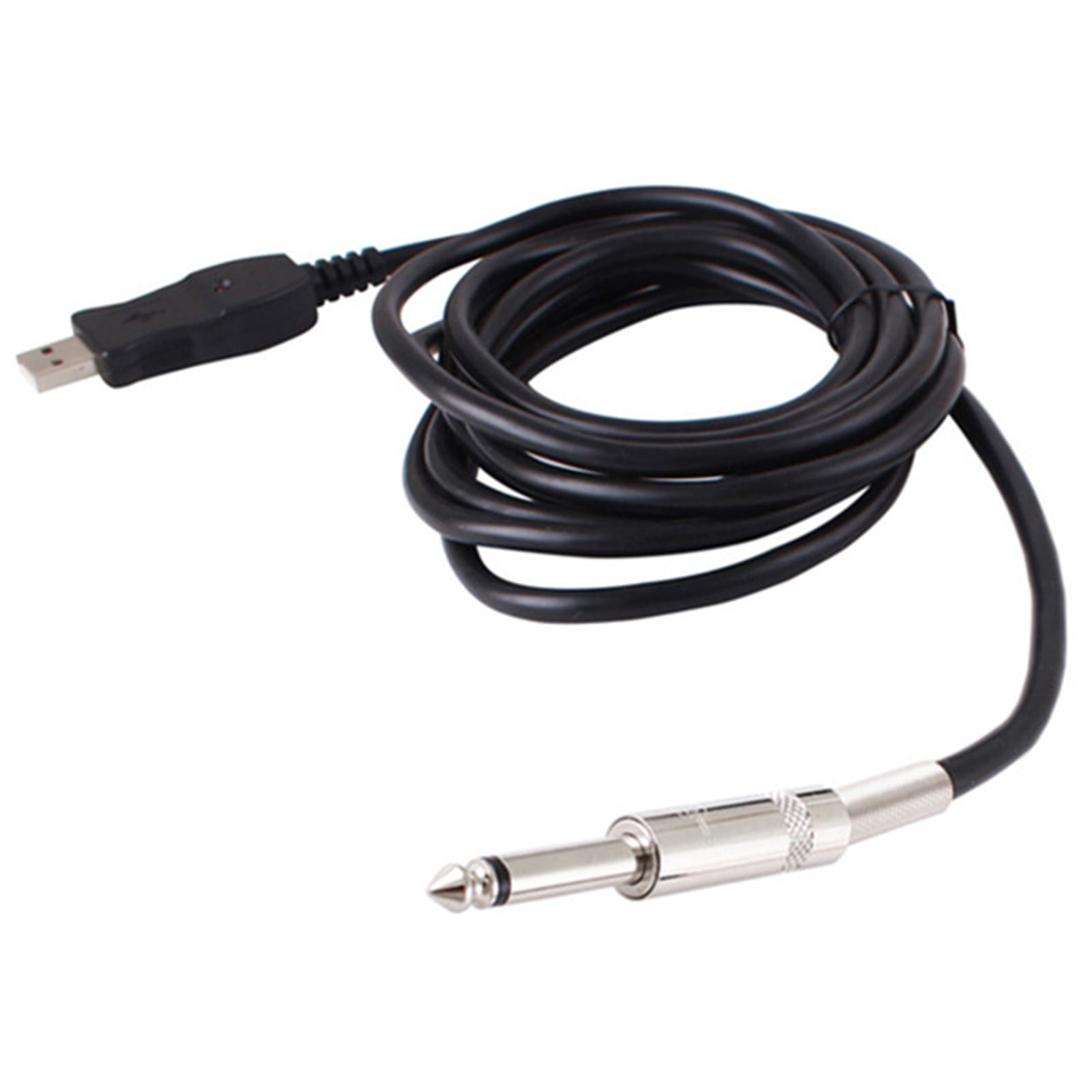 USB Guitar Link Cable for Windows Amplify and Record Guitar Tracks ...